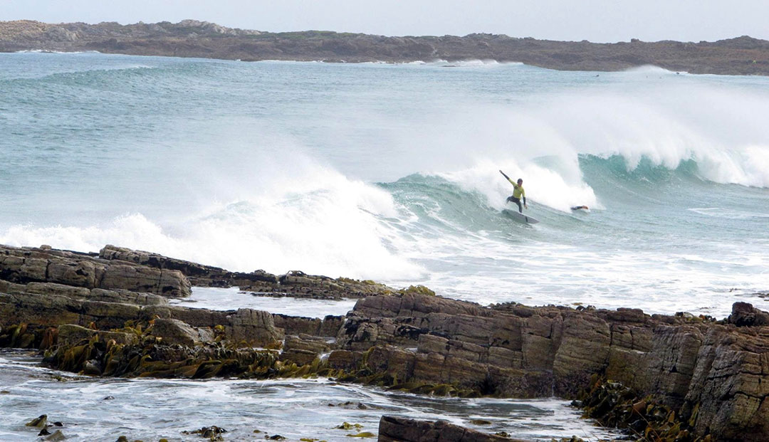 Surfing in Tasmania
